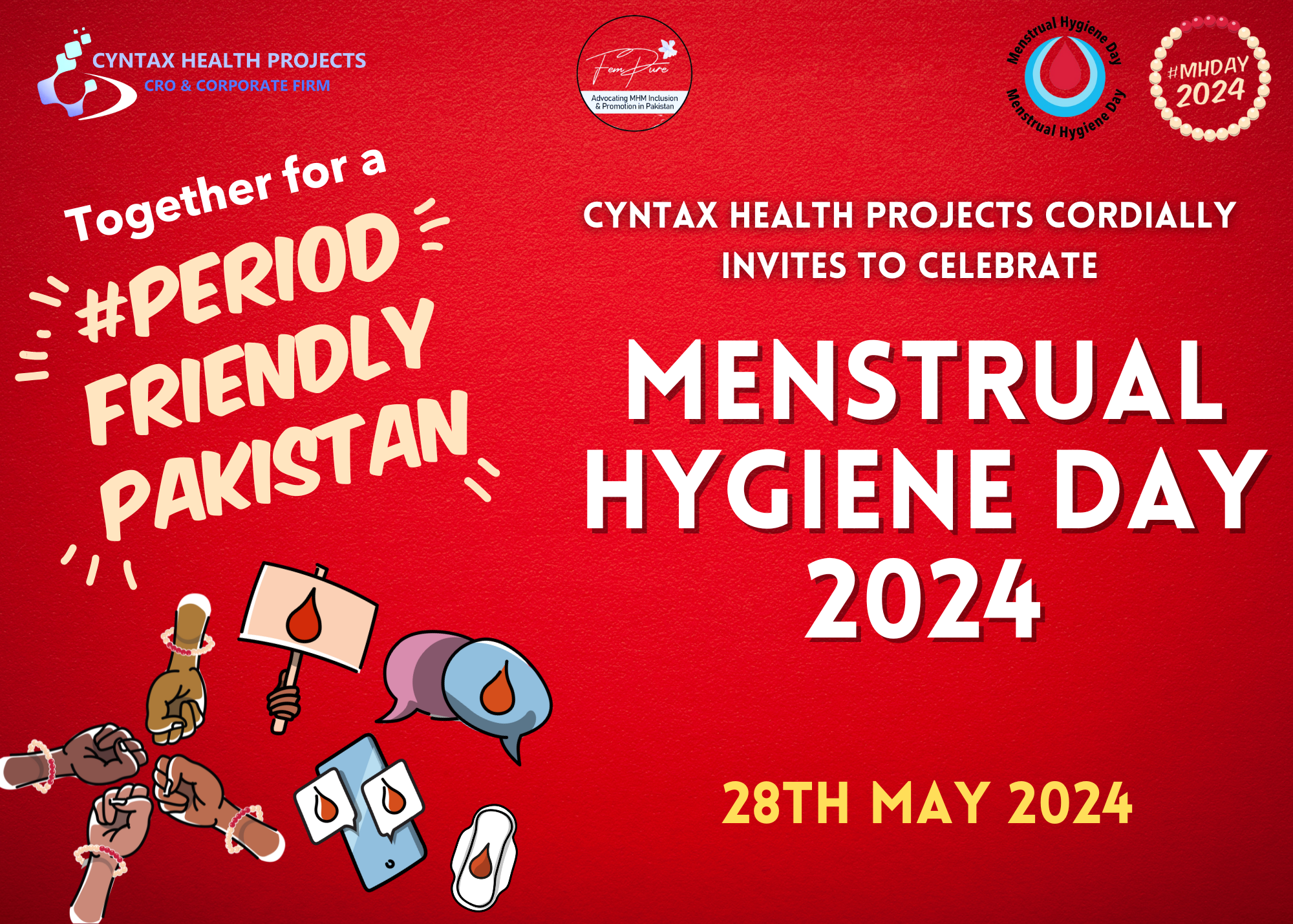 Menstrual Hygiene Day 2024 Celebrations: Together for a Period Friendl ...